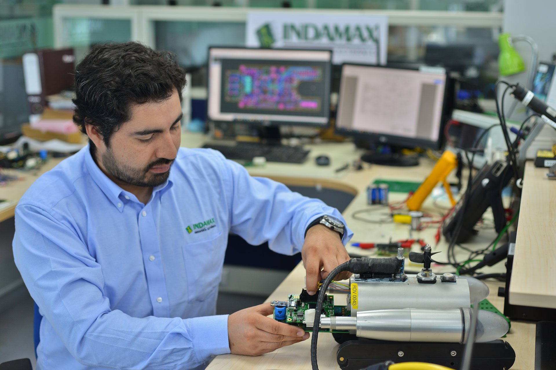 HMI screens services – Indamax